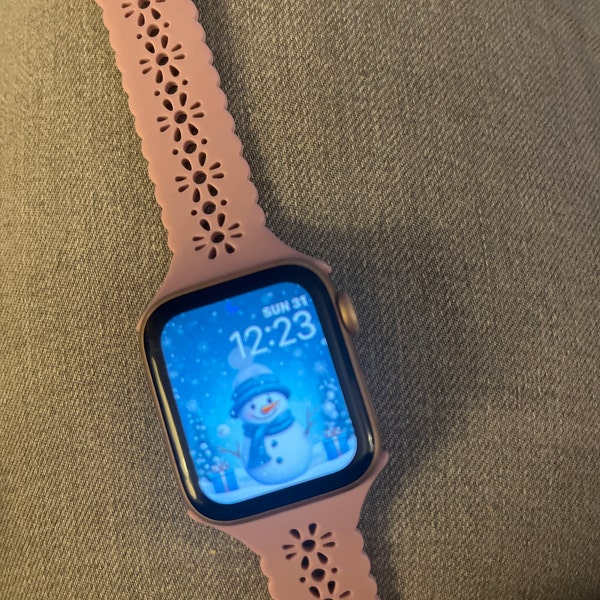 Christmas Gnome Apple Watch Wallpaper, Cute Santa Christmas Watch ...