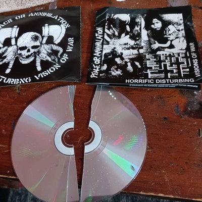 ANTI MUSIC Embroidered Patch Grindcore Mincecore - Etsy