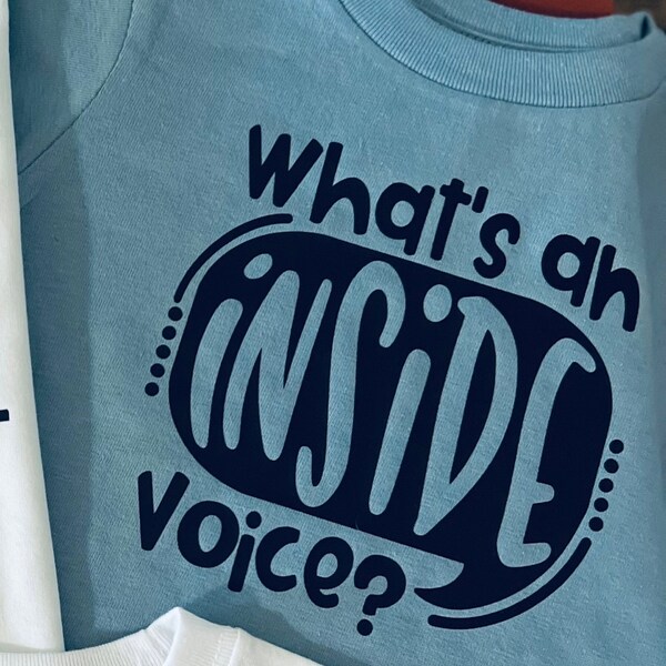 What's an Inside Voice Svg Eps Dxf Png Cutting Files for Silhouette ...