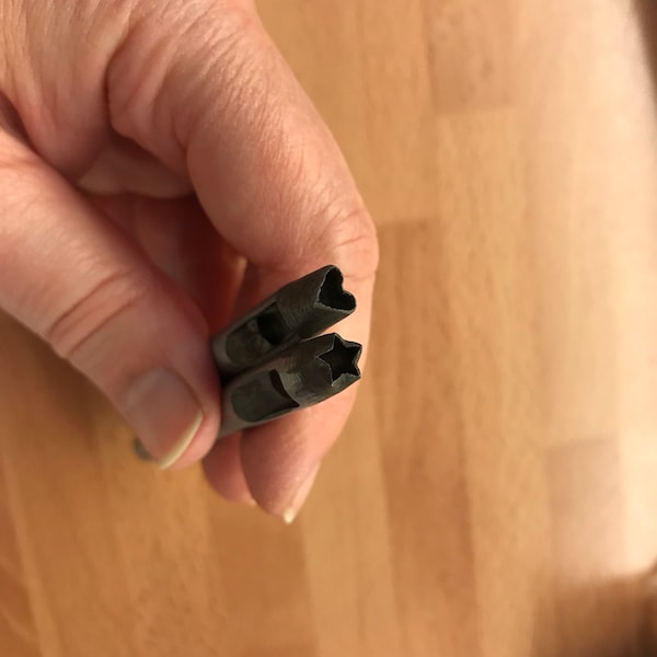 Leather Mini Star Shape Hole Puncher,star Durable Steel Hole Punch,hole ...