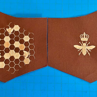 Small Bee Embroidery Design - Etsy