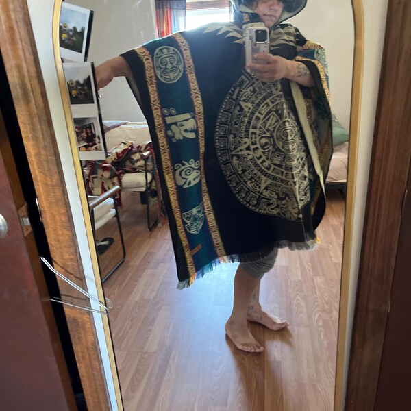 Handmade Alpaca Wool Blanket. (tombolo) Handcrafted by Indigenous Hands ...