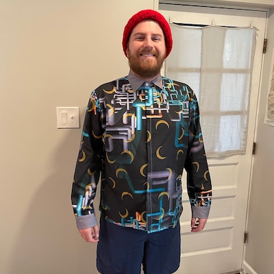 Dan Flashes Shirt Dan Flashes Long Sleeve Button up Collar Shirt I ...