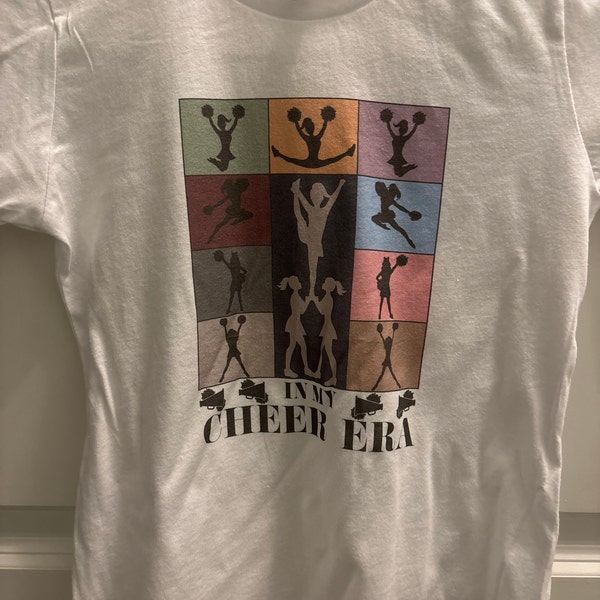 In My Cheer Era SVG, Cheer Squad PNG, Football Season Cheer Graphic, in ...