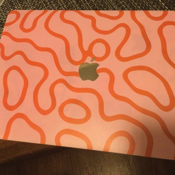 Retro MacBook Case Abstract Vintage MacBook Pro 13 16 Air 13 2020 12 15 ...