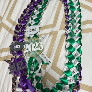 Ballet Ribbon Lei/senior Night/sport Night/graduation - Etsy
