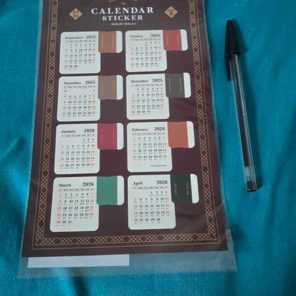 A5 A7 6 Ring Planner Binder Notebook | Card Holder | Refillable ...