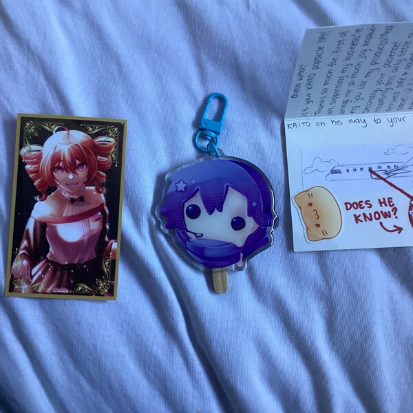 VOCALOID Charms Miku, Rin, Len, Gumi Keychains - Etsy