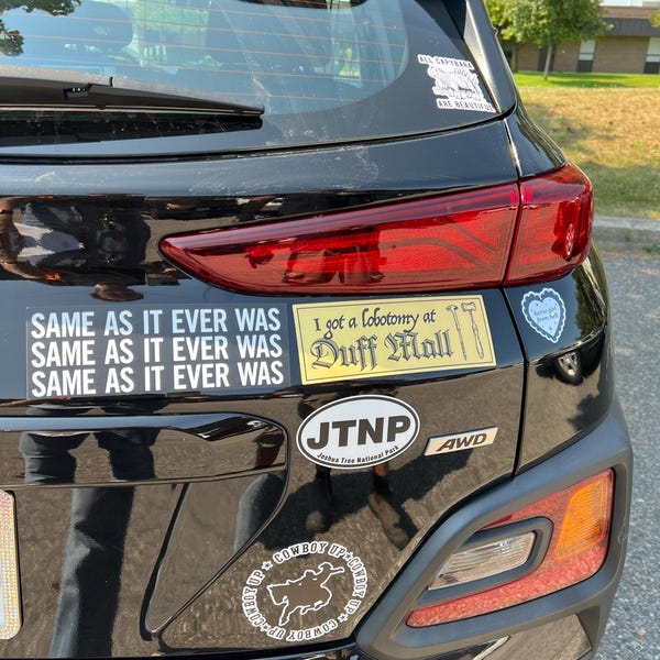 Please Be Patient, I Am 9 Years Old. Funny Car Bumper Sticker, Meme ...