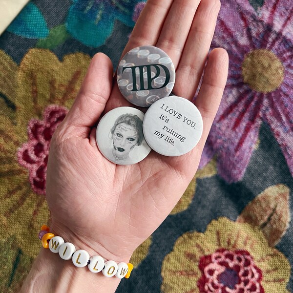 Charli Xcx Brat Button Pin Quartet - Etsy