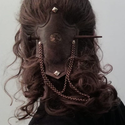 Leather Armor Wolf Shoulder Tassets Belt Armor Spaulders - Etsy