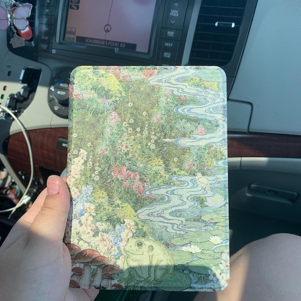 Frog in the Pond Kindle Case Custom for Paperwhite 1/2/3/4, Kindle 2019 ...