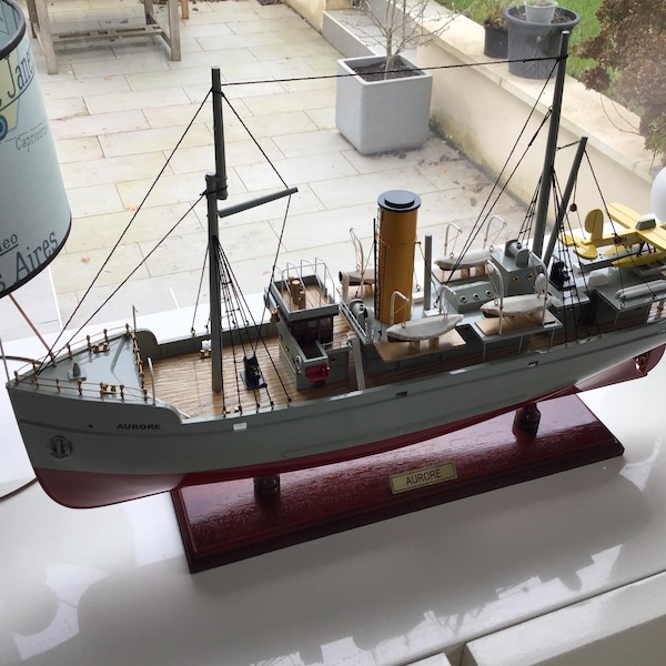 Wooden Ship Model - LE SIRIUS - TINTIN - Length: 63 Cm - Etsy