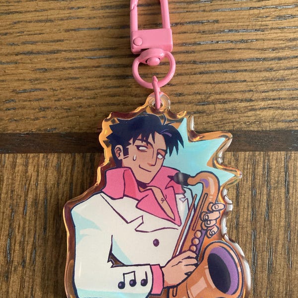 Trigun Stampede Vash and Wolfwood Keychain - Etsy