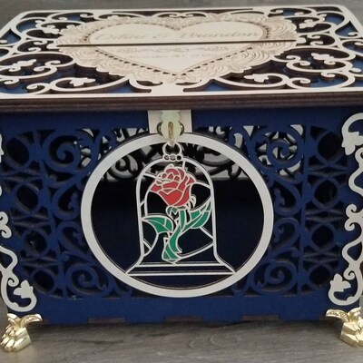 Tangled Sun Wedding Card Box Rapunzel Quinceanera Money Box - Etsy