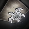 Turtle Ceiling Light – Handcrafted Ocean-inspired Chandelier – Surf ...