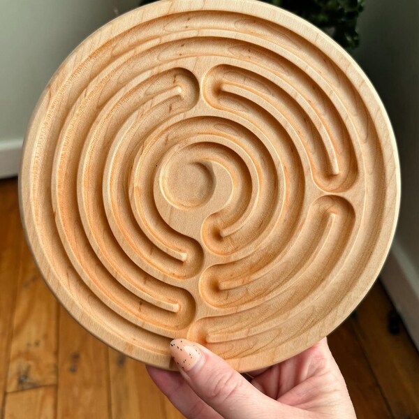 Finger Labyrinth, Breathing Tool, Meditation Labyrinth, Peace Corner ...
