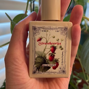 Strawberry Perfume Spray Eau De Toilette Water Toilet Fruit Red Berries ...