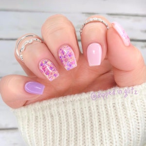 MOODY Gray Dip Powder Gray Nail Dip Powder Nail Dip Powder - Etsy