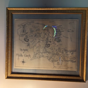 Map of Redwall: Aged, Handmade, Hand Drawn, Authentic Gift, Fantasy Art ...