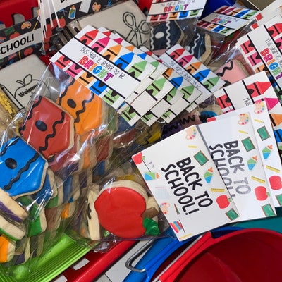 Printable Bag Topper Back to School 3 WIDE BAG - Etsy