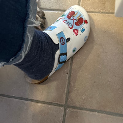 LADYBUG Themed Professional Womens Clogs, Comfortable Nurse & Doctor ...