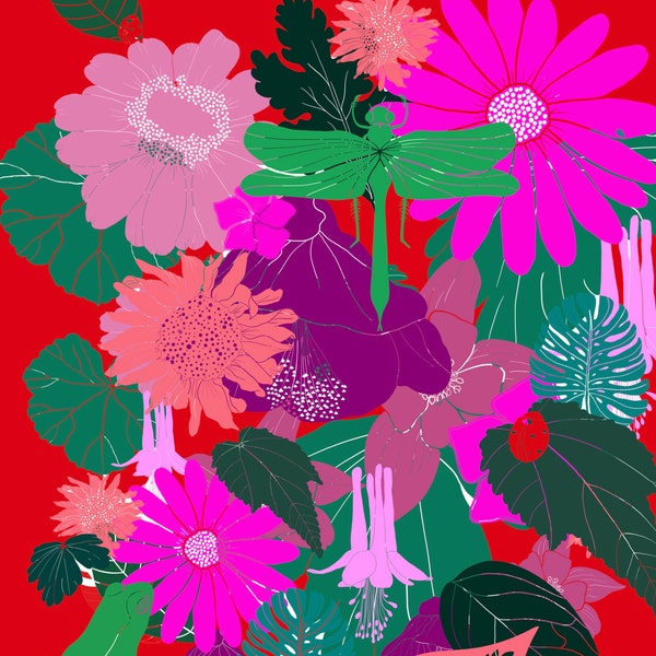 Vintage Flag Collection Digital Paper / Patriotic / Red, White and Blue ...