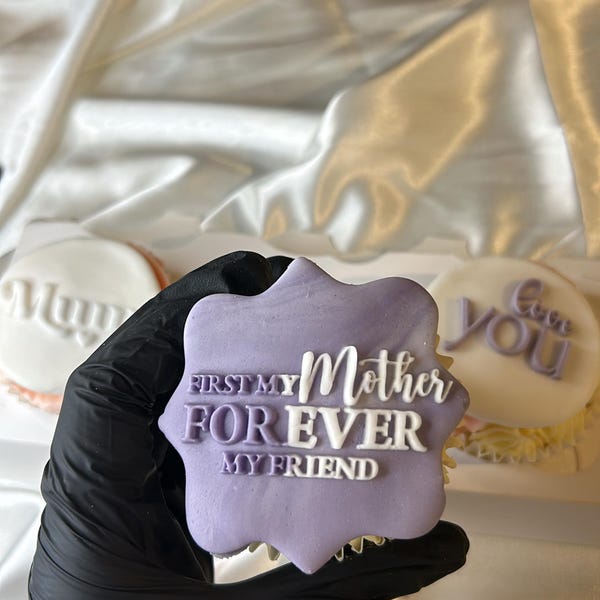 Pattern Embosser Fondant Stamp, Acrylic Embosser for Cookies, Cupcakes ...