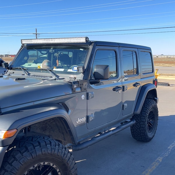 Fits 2018 - 2025 Jeep Wrangler 4 Door JLU Rear Quarter Window American ...