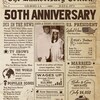 1973 Class Reunion NEWSPAPER Poster 50th Class Reunion - Etsy Canada