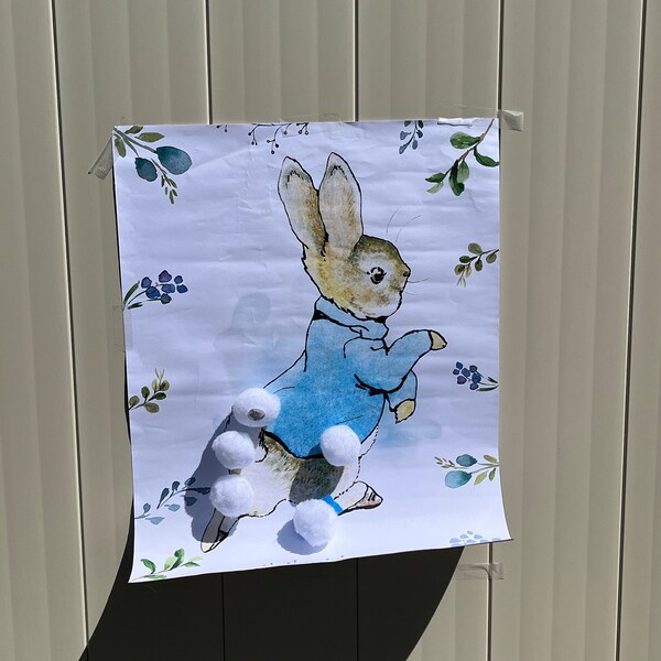 Editable Peter Rabbit Party Sign | Peter Rabbit Birthday | Mcgregors ...