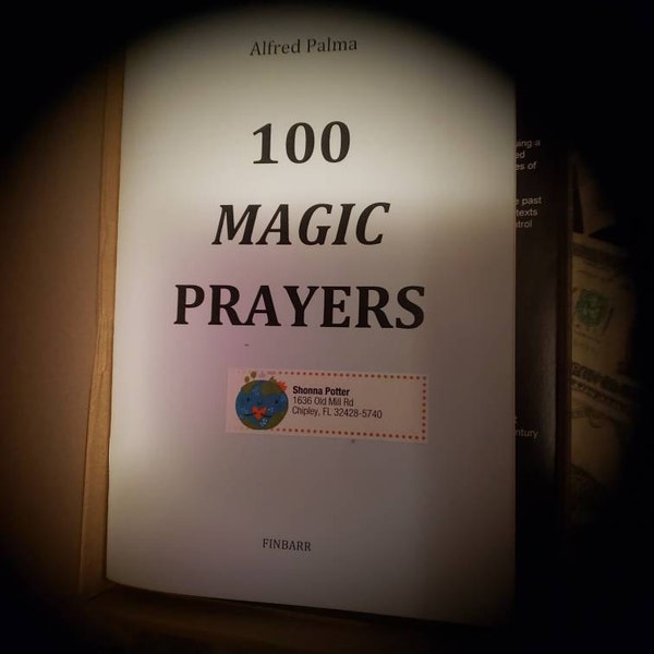 100 MAGIC PRAYERS by Alfred Palma - Spells Rituals Occult Books ...