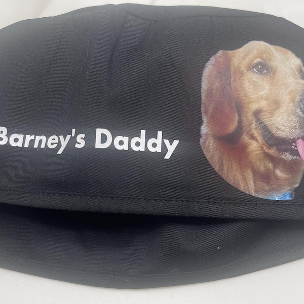 Animal-themed Vet Tech Scrub Hat | Paw Print Surgical Cap | Veterinary ...