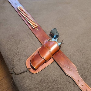 Western Leather Cowboy Holster Colt SSA Colt Python - Etsy