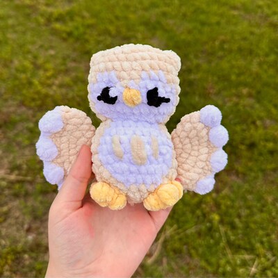PDF PATTERN: Crochet Owl Plushie Pattern - Etsy
