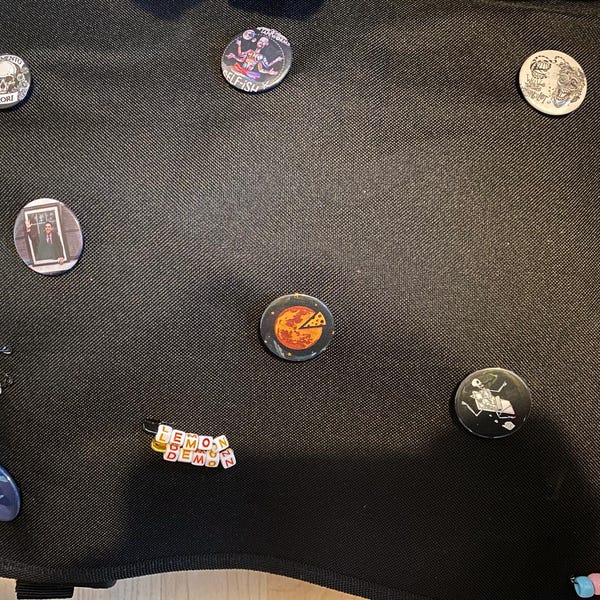 Lemon Demon Pin Badge - Etsy