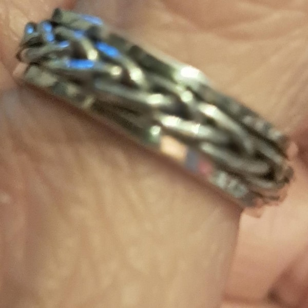 Anxiety Ring, Fidget Ring, 925 Sterling Silver Ring, Fidget Ring Women ...