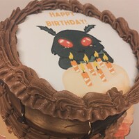 Printable Mothman Birthday Card | Moth Man Digital Download Card ...