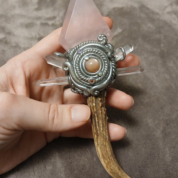 Amethyst Wand/natural Amethyst Point Wand/high Quality Amethyst Rainbow ...