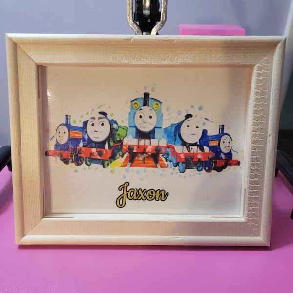 Thomas and Friends Watercolor Art Print Thomas Poster Tank Engine ...