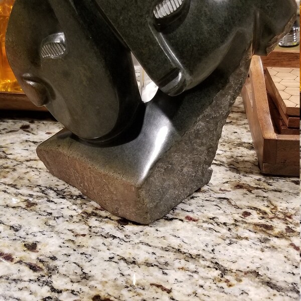 Authentic African Shona Stone Sculpture Titled the Village Prince ...