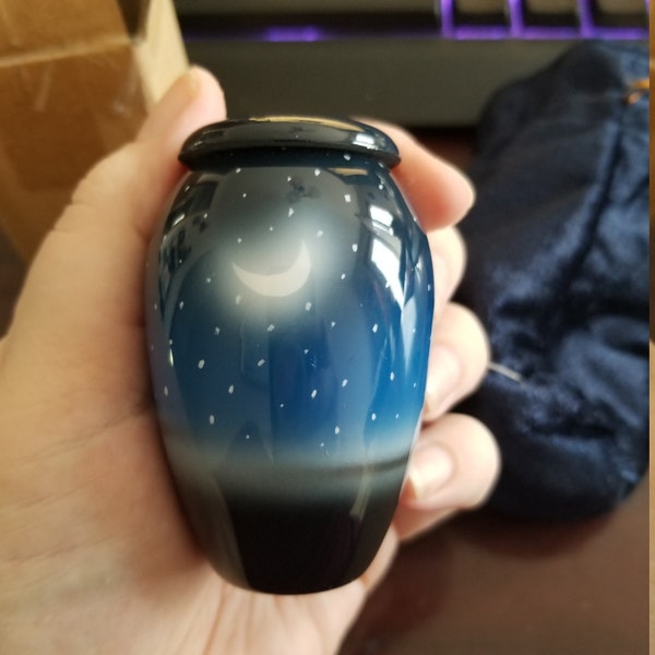 Starry Night Token Urn - Etsy