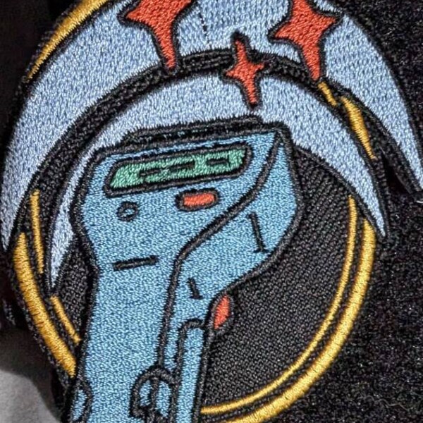 Glocktopus Starfield Patch/iron On/sew On/ Hook/ 3.54 X 4.02 - Etsy