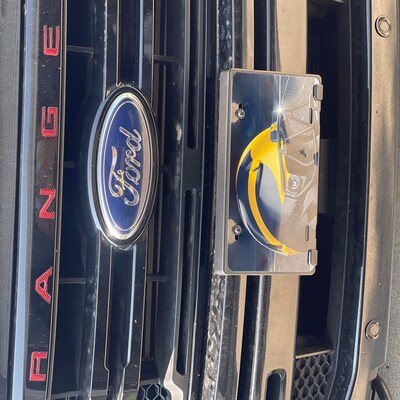 Mclaren F1 Gulf License Plate - Etsy