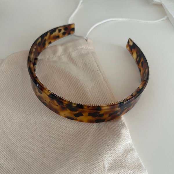 Wavy Headband in Light Tortoise, Hair Accessories, Tortoise Shell ...