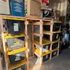 Costco Tote Shelving, 27 Gallon Tote Rack, Storage Rack, Wooden Storage ...