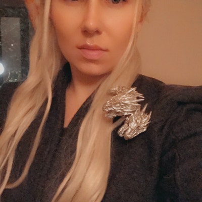 Daenerys Targaryen Necklace Dragon Necklace Dragon Choker - Etsy