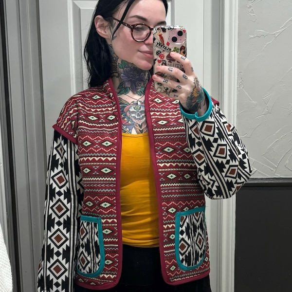DIY Clover Quilted Jacket Sewing Pattern, Handcrafted Design Sewing ...