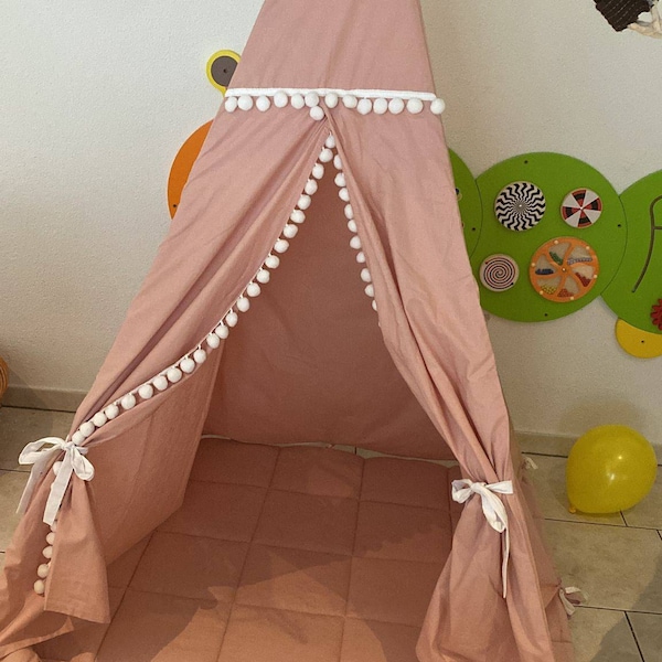Tipi, Chic, Kinder-tipi, Tee-pee-zelt, Tee-pee, Tipi, Spielzelt, Kinder ...