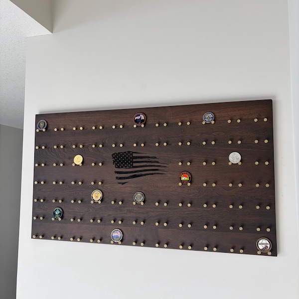 Large Challenge Coin Display | Police & Military Gift | RCMP Marines ...